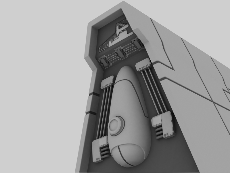 infinityloop's Pillar of Autumn Model