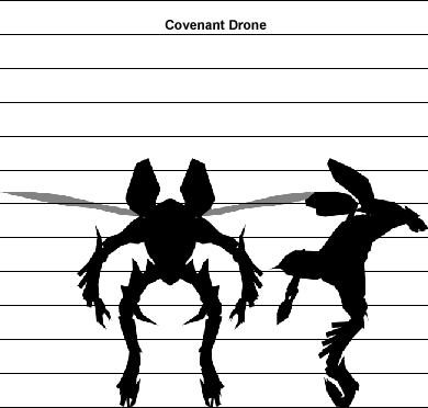 Halo Character Scale Chart